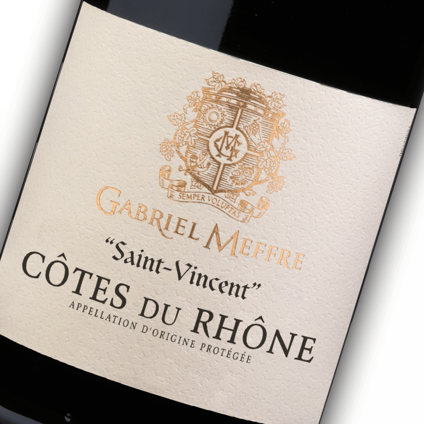 Côtes du Rhône "Saint Vincent" Rouge 2024 - Gabriel Meffre